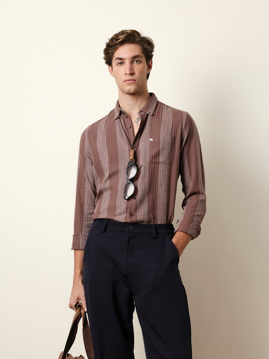 Shop Brown Shirts for Men | New Collection – bearhouseindia